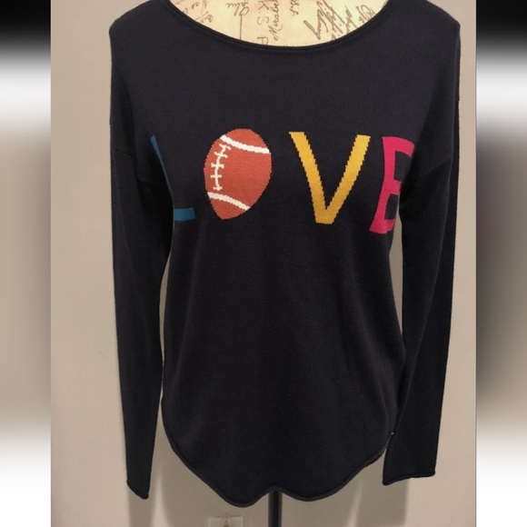 Rachel Zoe | Sweaters | Rachel Zoe Black Sweater With Love And ...